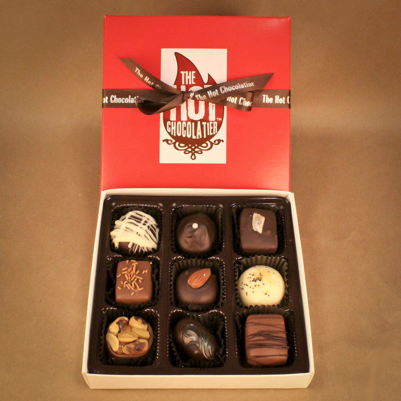 Nine Box Chocolate Assortment – The Hot Chocolatier